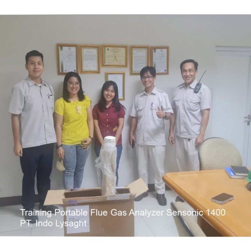 Handheld Flue Gas Analyzer Type S-1400-SO2 Produk Sensonic | Alat Uji Emisi Cerobong Asap
