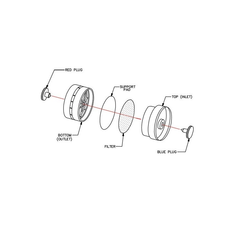Cassette Housing + Filter Paper | Zefon International