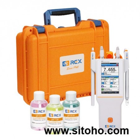 Portable Touchscreen pH/mV Temperature Meter PT510T Inesa