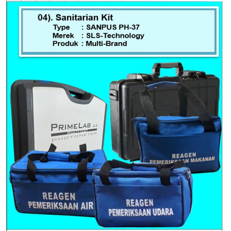 Sanitarian Kit Sanpus PH-37 | Spesifikasi dan Harga Sanitarian Kit